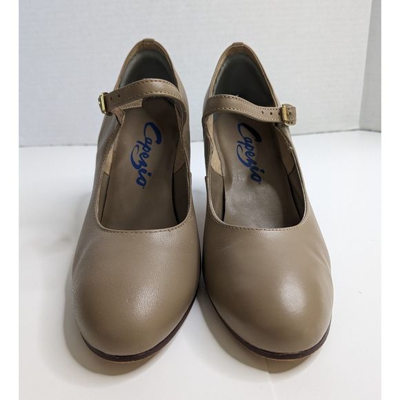 Capezio Shoes Capezio Manhattan Nude Heel Character Shoes 6 Poshmark